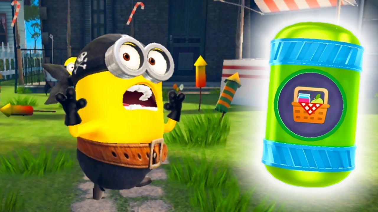 Minion rush Quest Room : One-Week Picnic Tasks with Pirate minion - YouTube