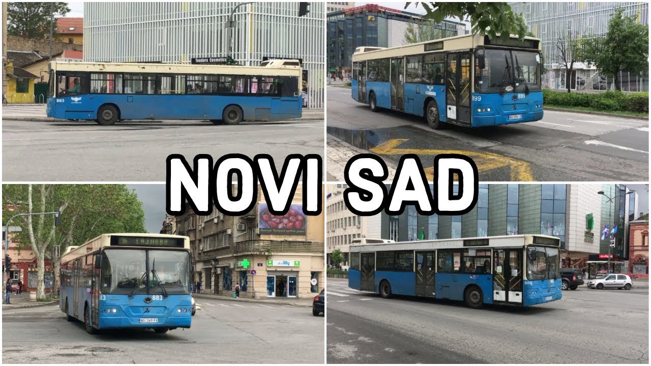 JGSP Novi Sad | Volvo B9L/Neobus Citta LF Buses - YouTube