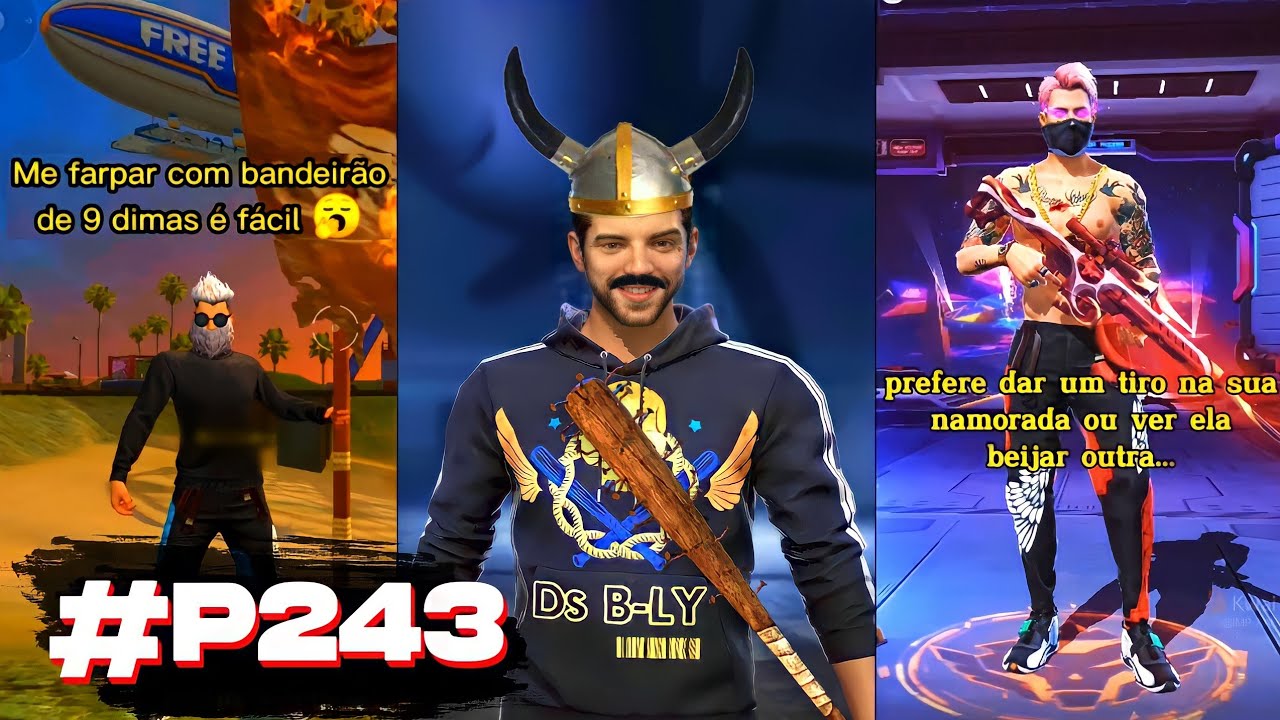 OS MELHORES MEMES DE FREE FIRE - ALOK VIROU C@RNO KKKK #P243 - YouTube