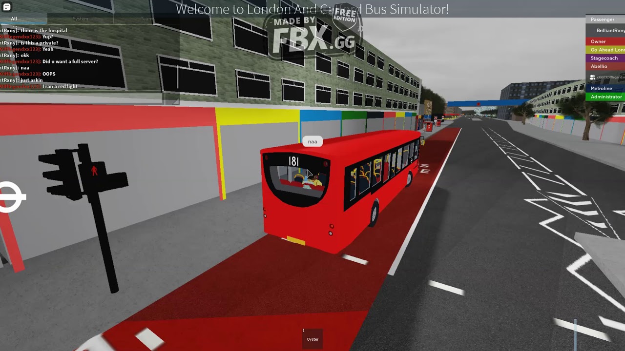 Roblox London and Catford. Bus 181 from Lewisham Train Stn to Fire Stn ...