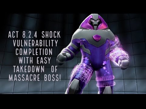 Act 8.2.4 Shock Vulnerability Completion with easy takedown of Massacre ...