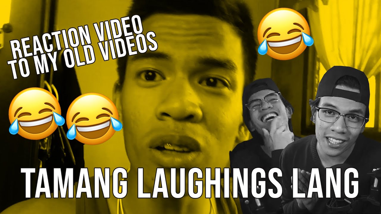 REACTING TO MY OLD VIDEOS | Gian Louie Dabu - YouTube