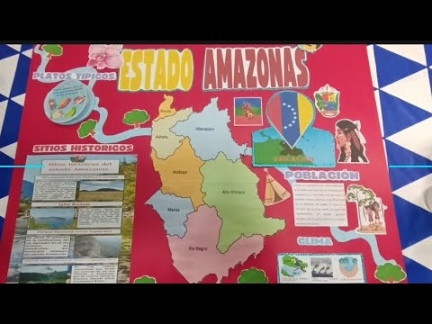 BONITA LAMINA DE EXPOSICIÓN/ LAMINA DEL ESTADO AMAZONAS - YouTube