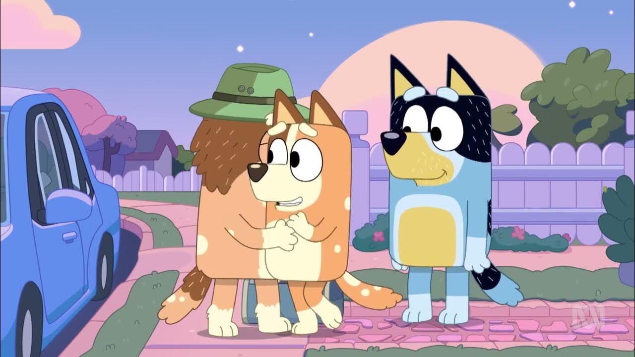 Bluey: Grandad Hugs Chilli Heeler - YouTube