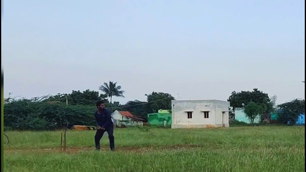 village boy hitting huge six - YouTube
