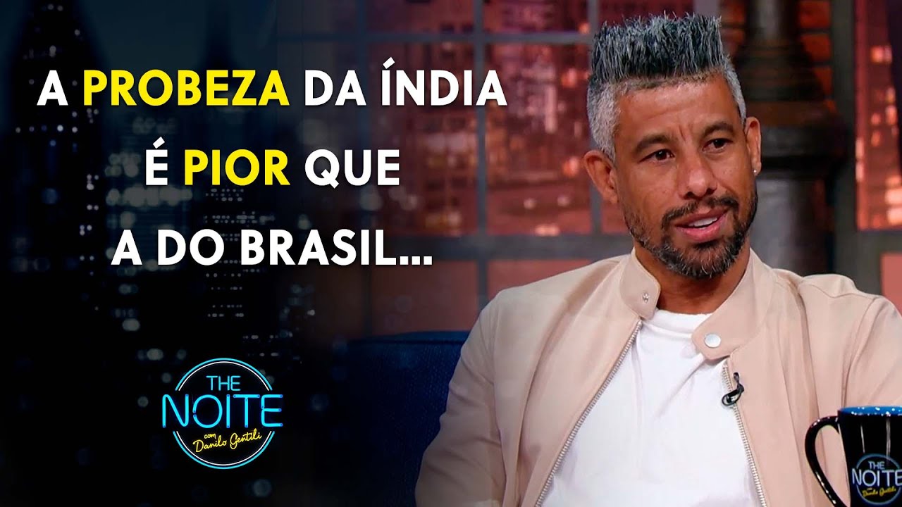 Leo Moura ficou impressionado com a realidade da Índia | The Noite (27 ...