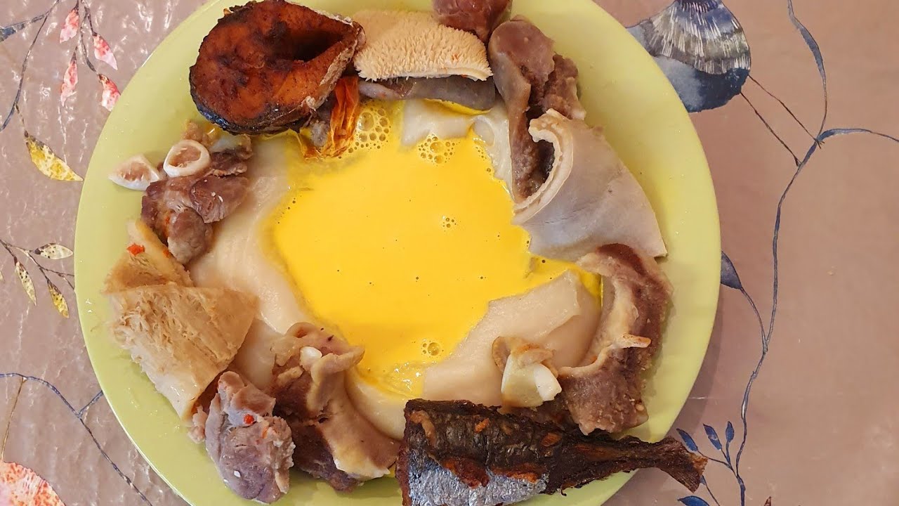 Cameroon Achu soup recipe/ yellow soup/ Achu and yellow soup - YouTube