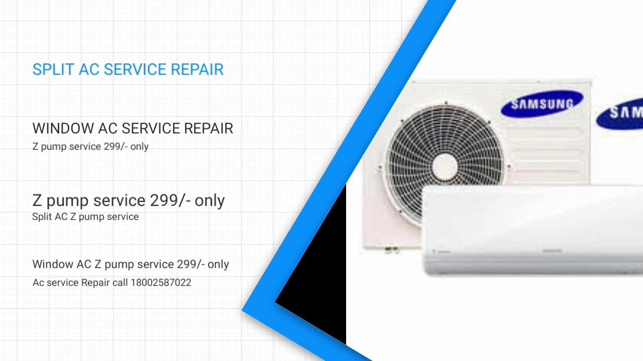 AC SERVICE Z PUMP SERVICE 349/‐ ONLY book your service now and get more ...