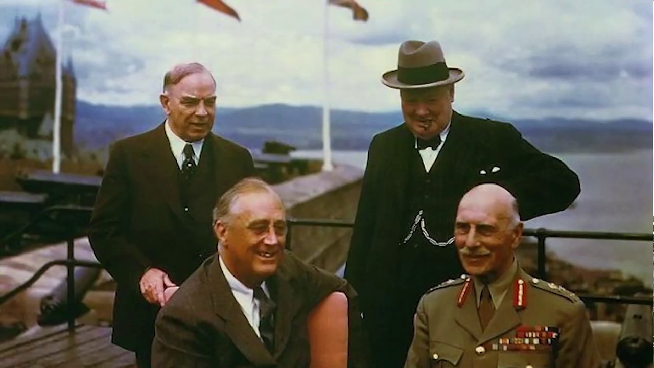 1943 Quebec Conference - Next Steps to Win the War - YouTube