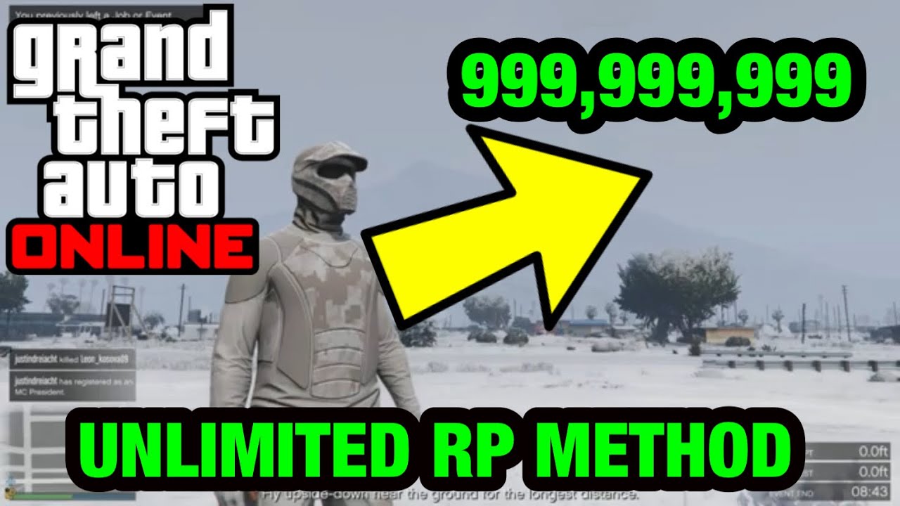 *BEST* GTA 5 ONLINE UNLIMITED RP METHOD LEVEL UP FAST & EASY DECEMBER ...