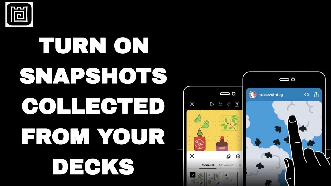 How To Turn On Snapshots Collected From Your Decks On Castle - Make And ...