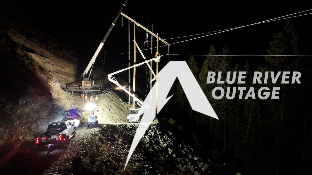 Arctic Arrow Powerline // Blue River Outage, British Columbia - YouTube