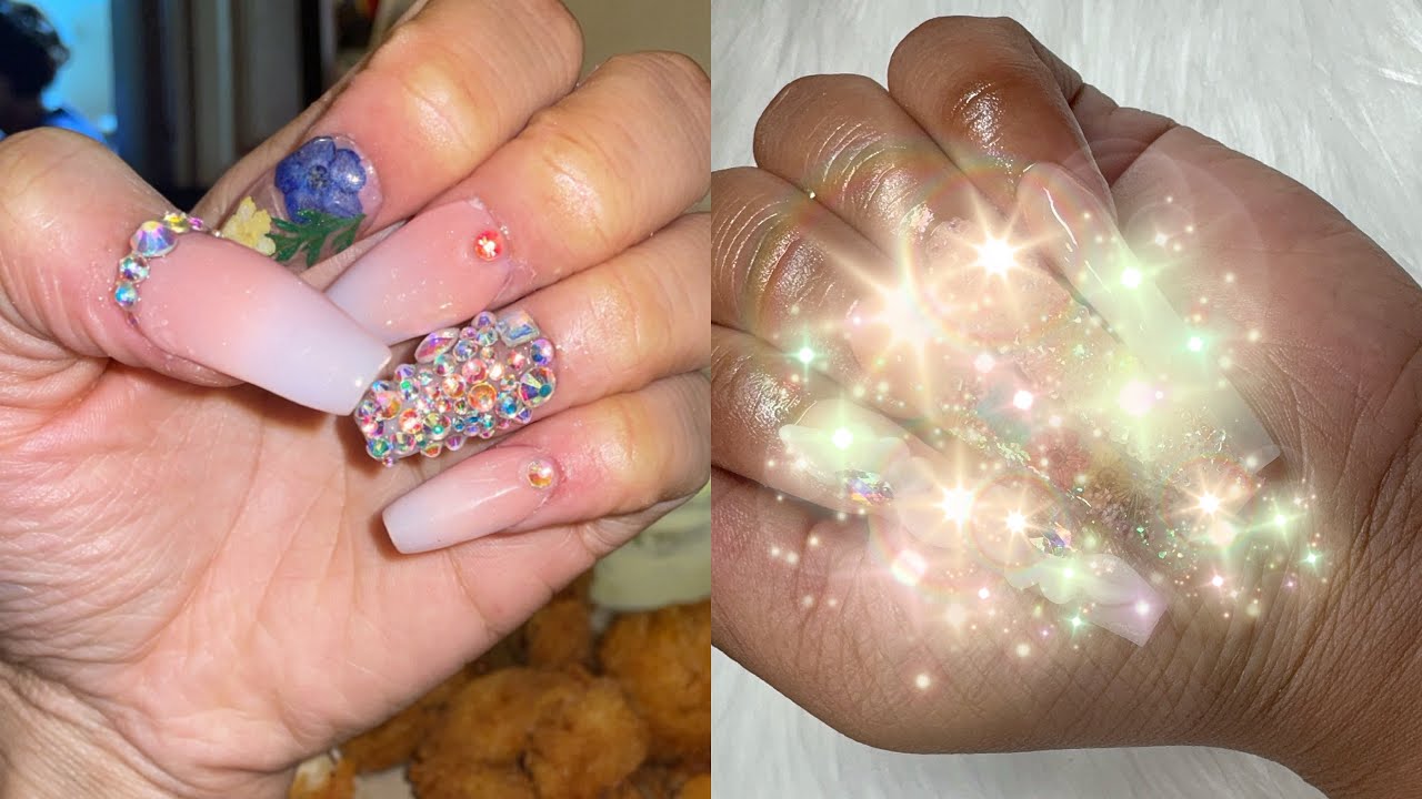 LETS RECREATE MY VERY FIRST ACRYLIC NAIL SET 🫣 - YouTube