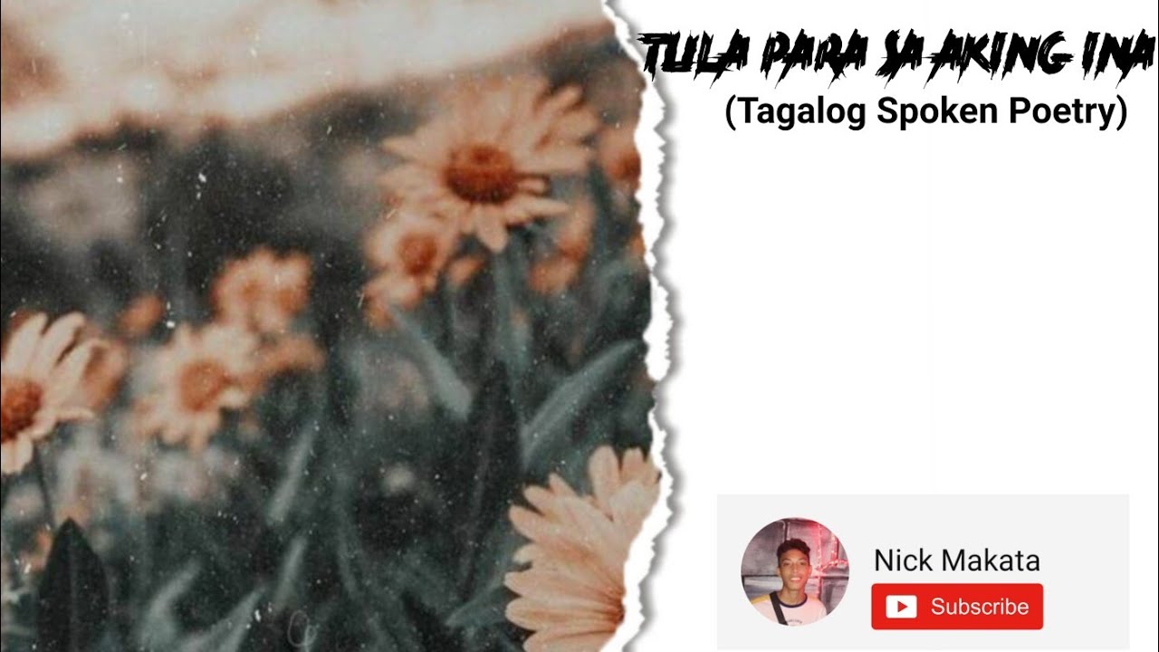 TULA PARA SA AKING INA (Tagalog Spoken Poetry) | Original Composition ...