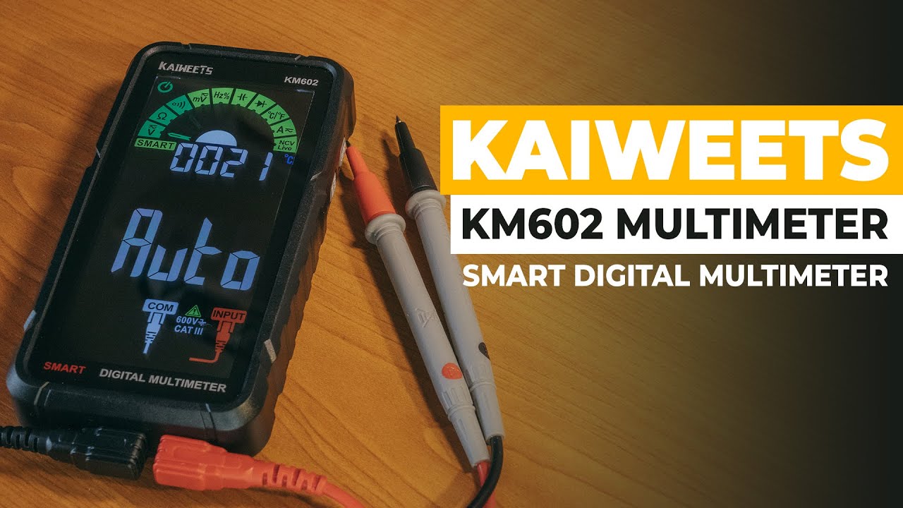 Kaiweets KM602 - Smart Digital Multimeter Review - YouTube