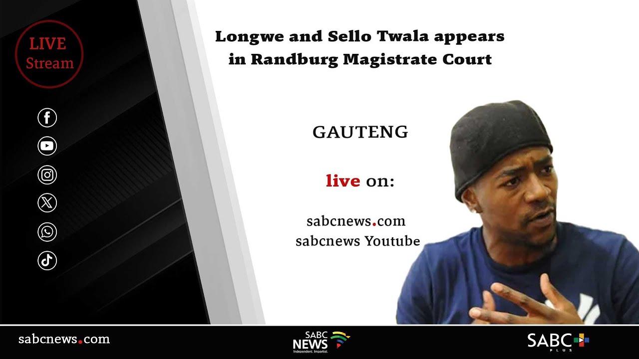 Chicco's sons, Sello and Longwe Twala appear in court - YouTube