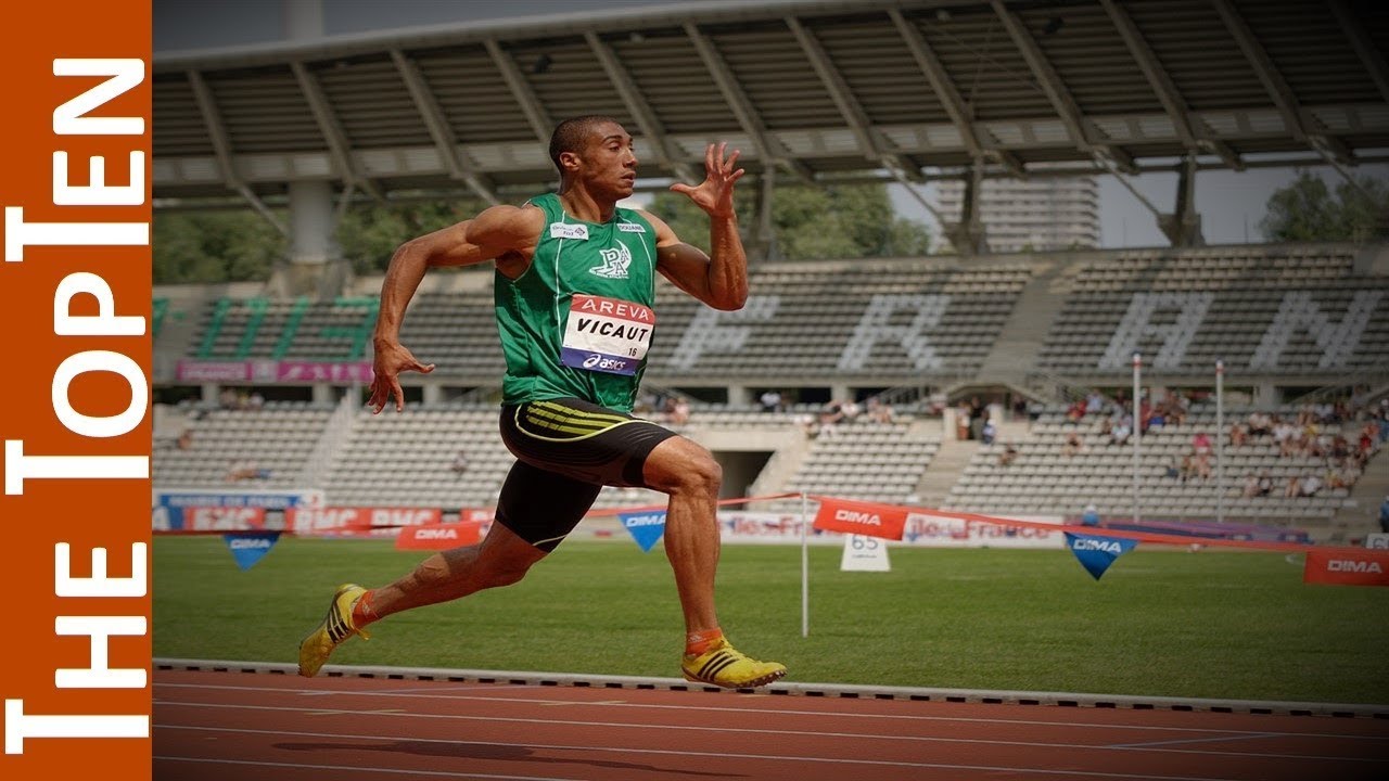 The Top Ten Fastest Man Of All Time (400meters) - YouTube