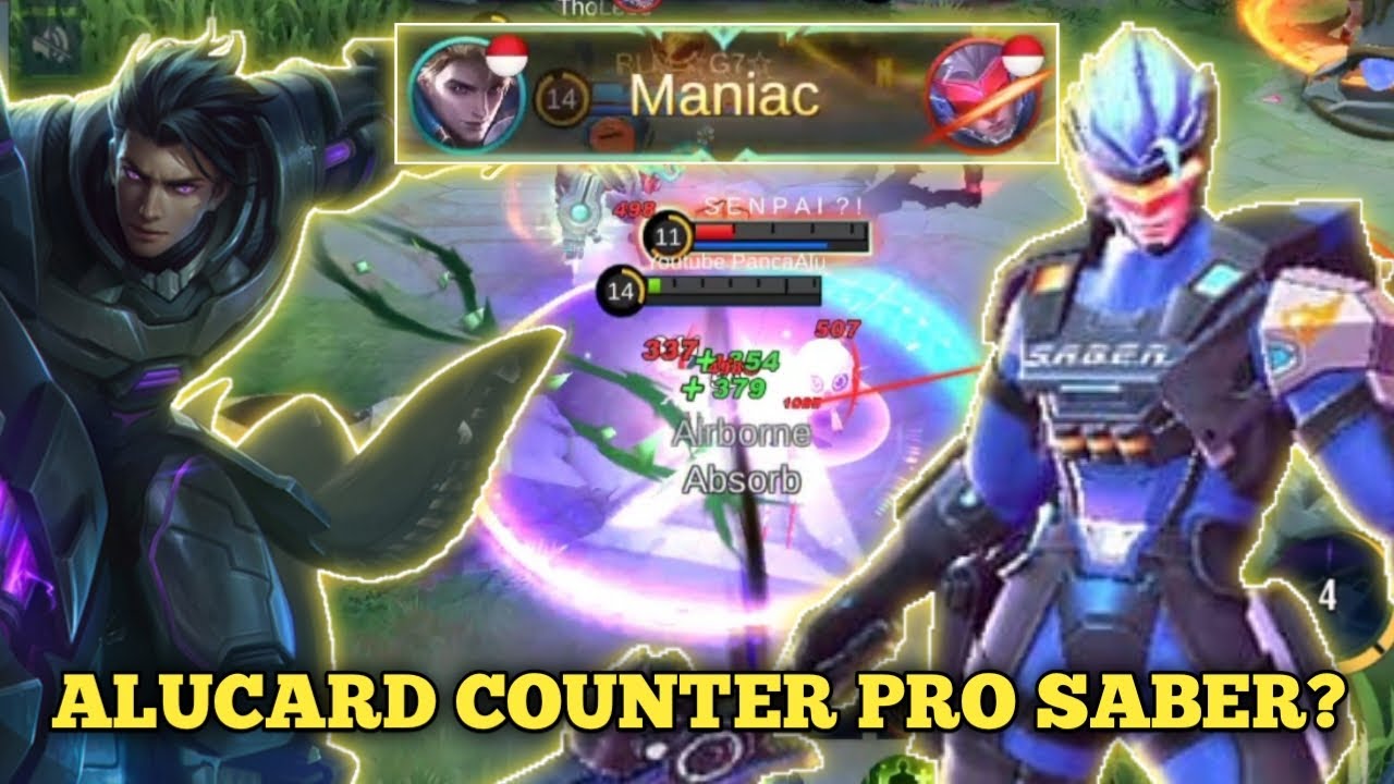 ALUCARD COUNTER PRO SABER? | BUILD TERSAKIT ALUCARD - YouTube