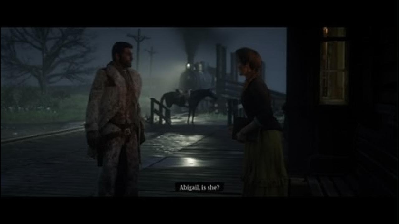 Red Dead Redemption 2 John Marston Catching Up with Mary Beth after ...