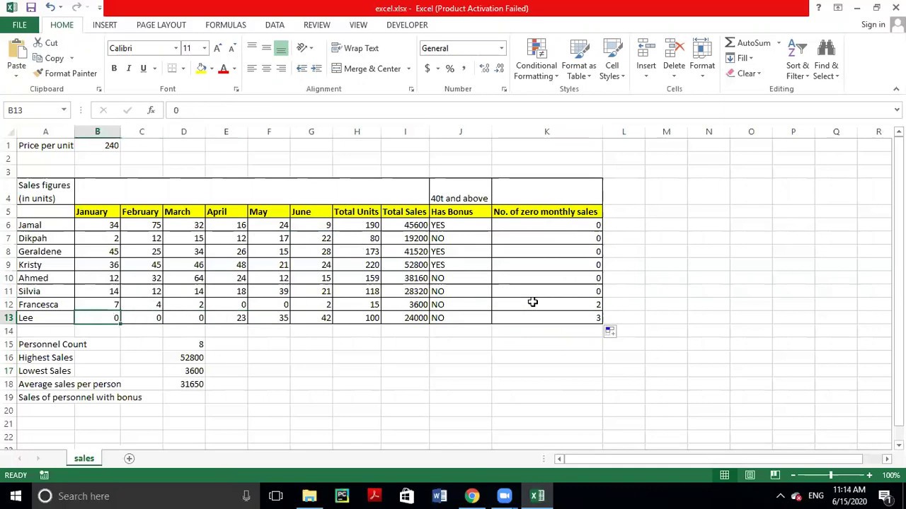 IT MS Excel 24 How To Use COUNTIF To Count Cells In Range That Meet Certain Condition YouTube IT MS Excel 24 How To Use COUNTIF To Count Cells In Range That Meet Certain Condition YouTube