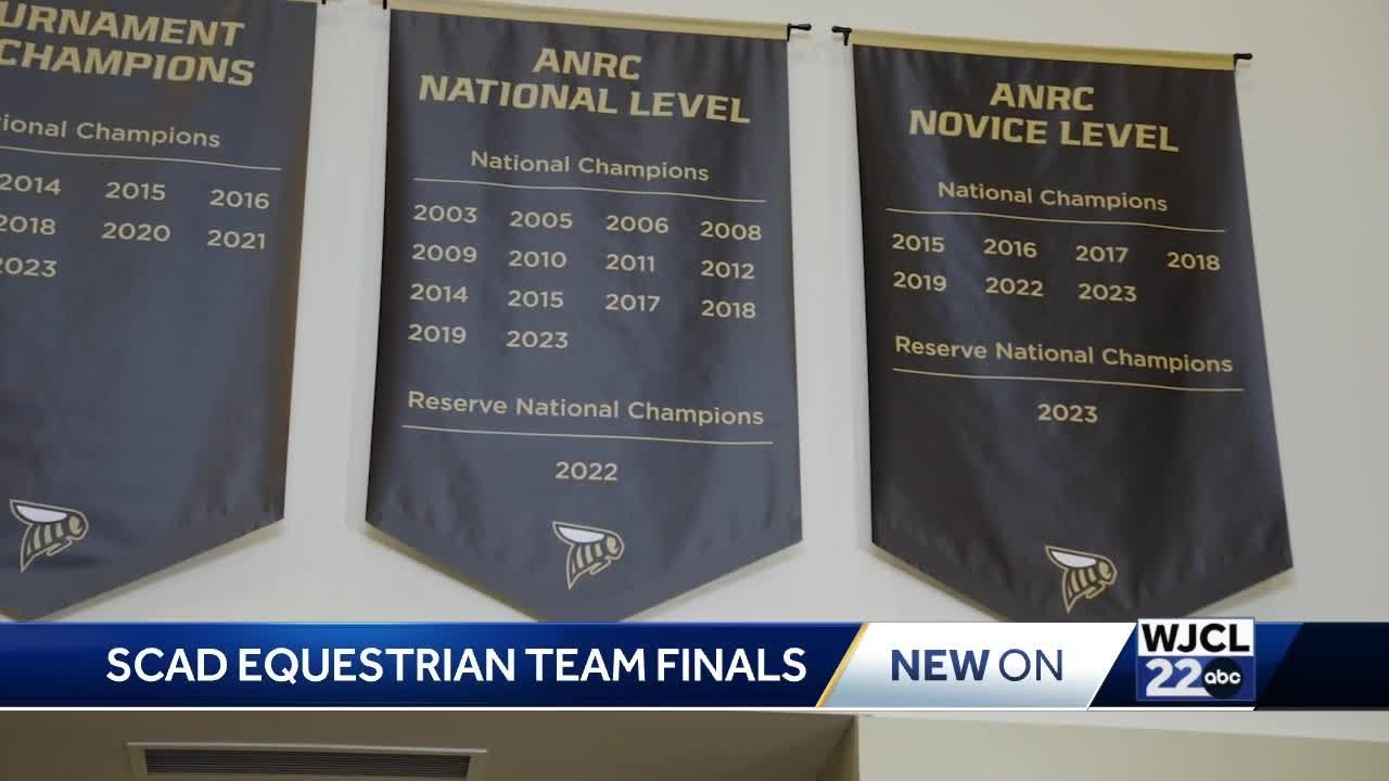 SCAD Equestrian Team headed to finals - YouTube