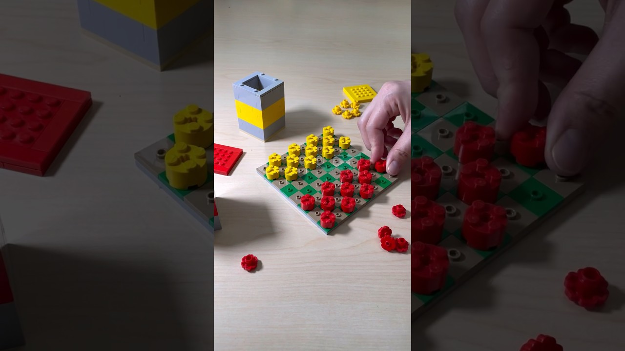 Tutorial: LEGO checkers - YouTube