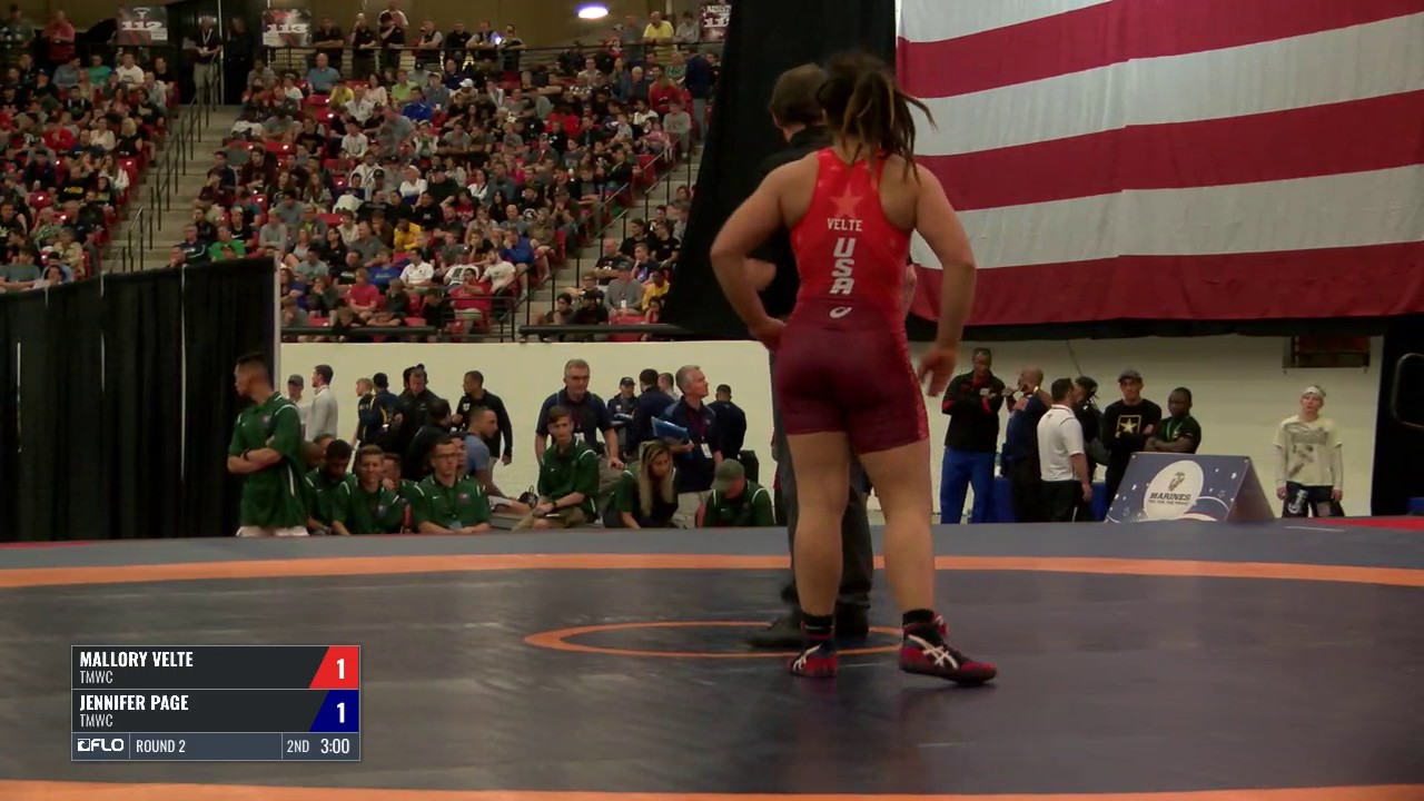 63 Round 2 - Mallory Velte (TMWC) vs. Jennifer Page (TMWC) - YouTube