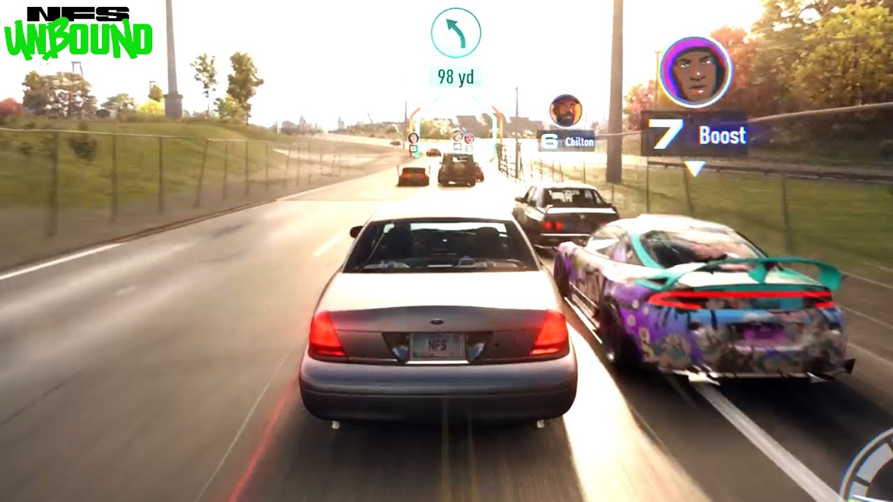 Ford Crown Victoria - ENDURANCE RACE ／ NFS UNBOUND - YouTube