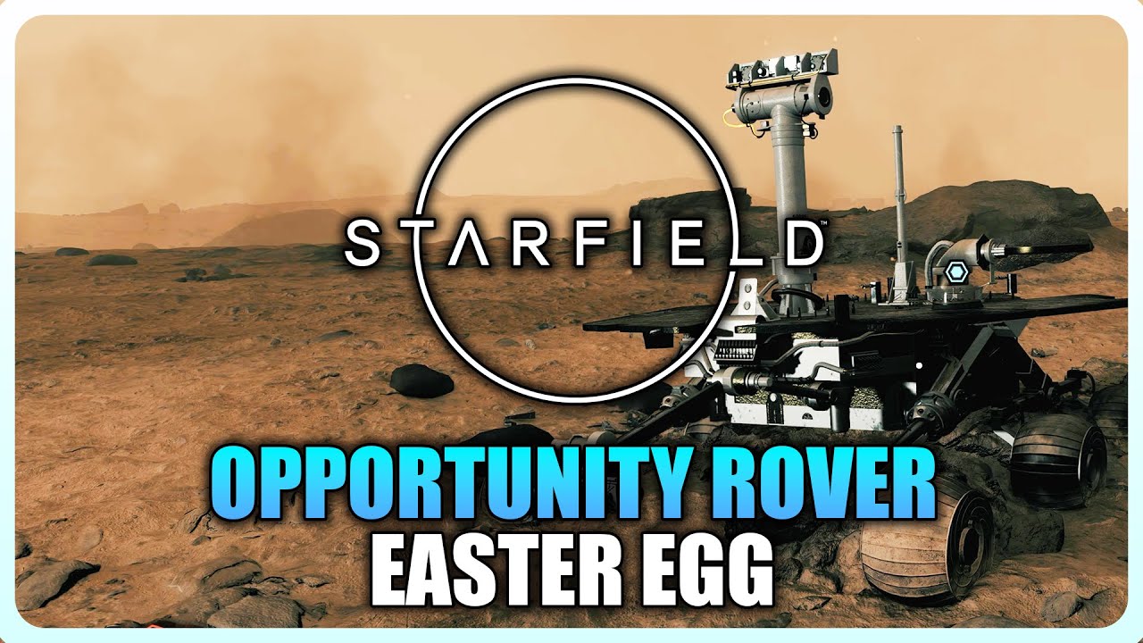Starfield - Mars Opportunity Rover Easter Egg - YouTube