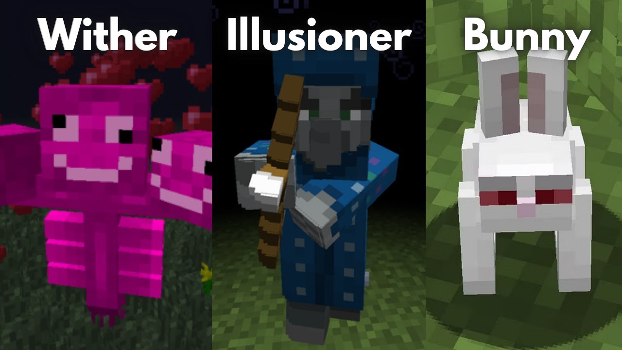 How To Spawn All of Minecraft's Secret Mobs (Java and Bedrock) - YouTube