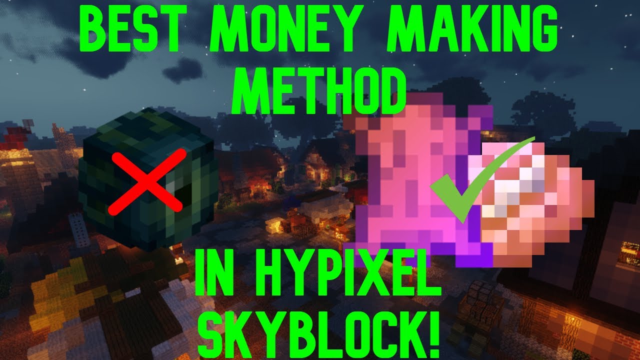 MOST *OP* MONEY MAKING METHOD IN SKYBLOCK! - Hypixel Skyblock Money ...