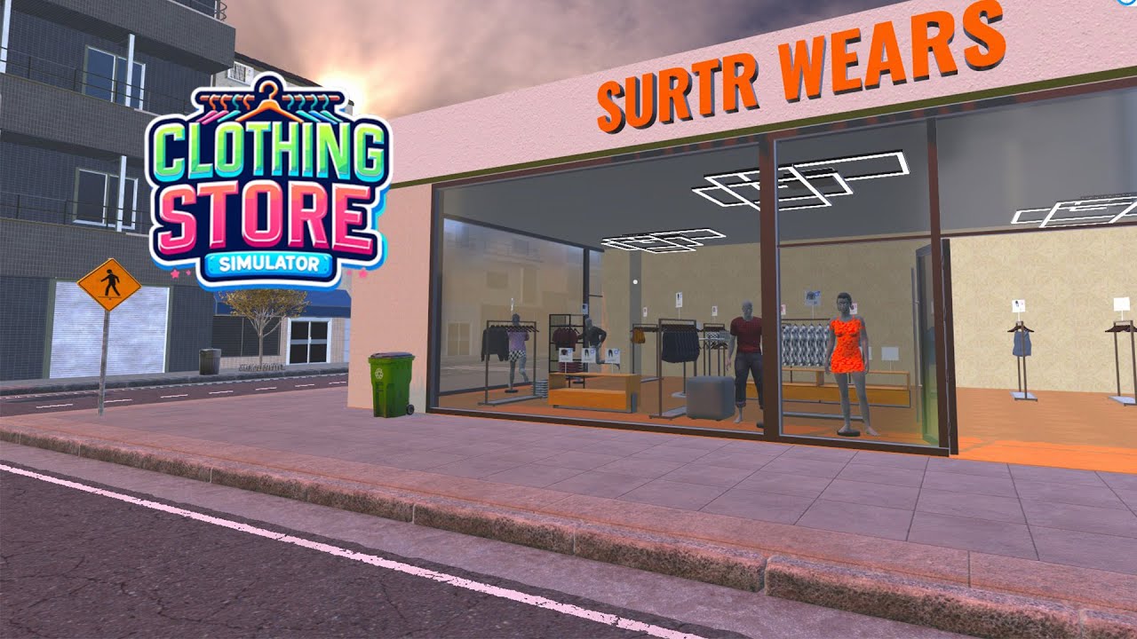 Clothing Store Simulator - Getting a Solid Start [E1] - YouTube