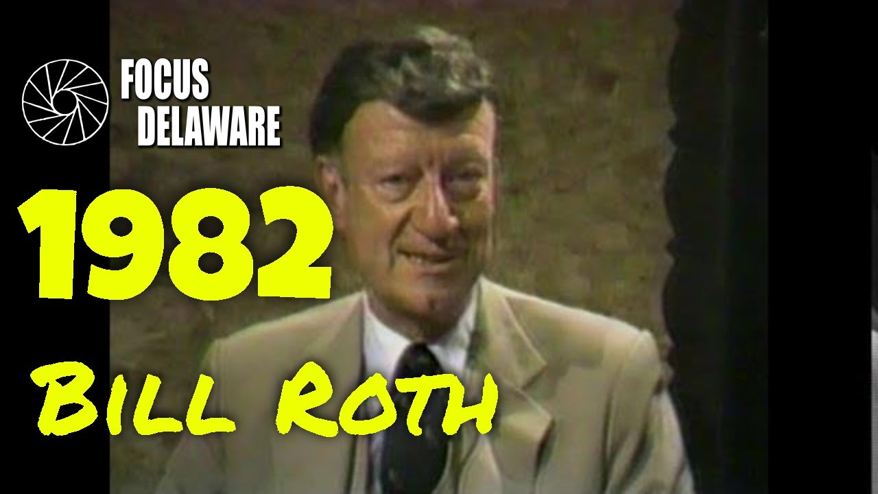 Bill Roth, US Senator from Delaware - Interview 10/28/1982 - YouTube