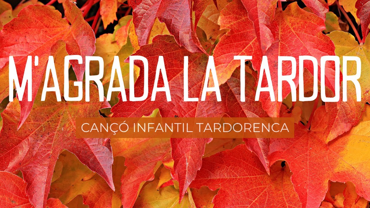 M'AGRADA LA TARDOR. Cançó infantil de tardor. - YouTube