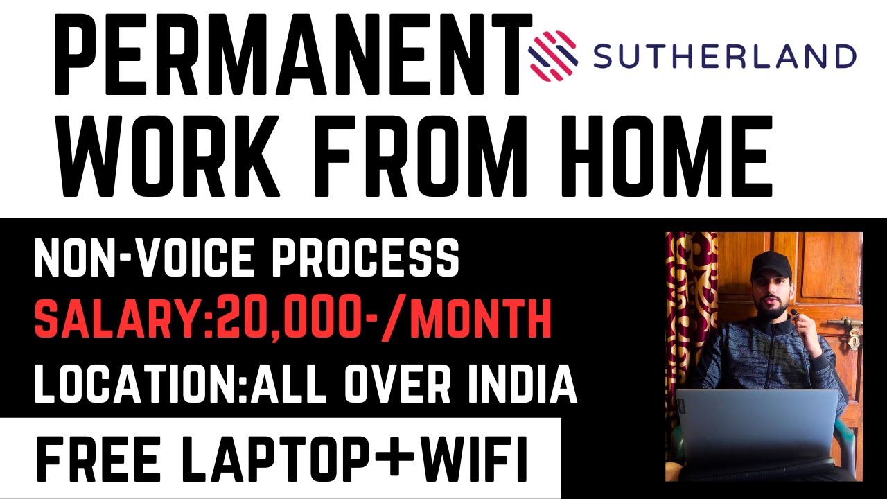 Sutherland Chat Support Permanent Work From Home Job - YouTube