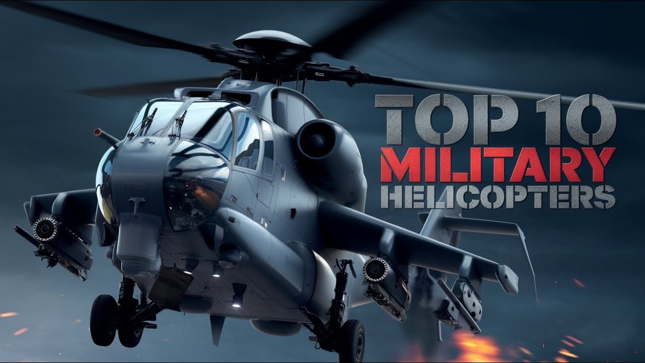 Top 10 Most Powerful Advanced Military Helicopters in the World - YouTube