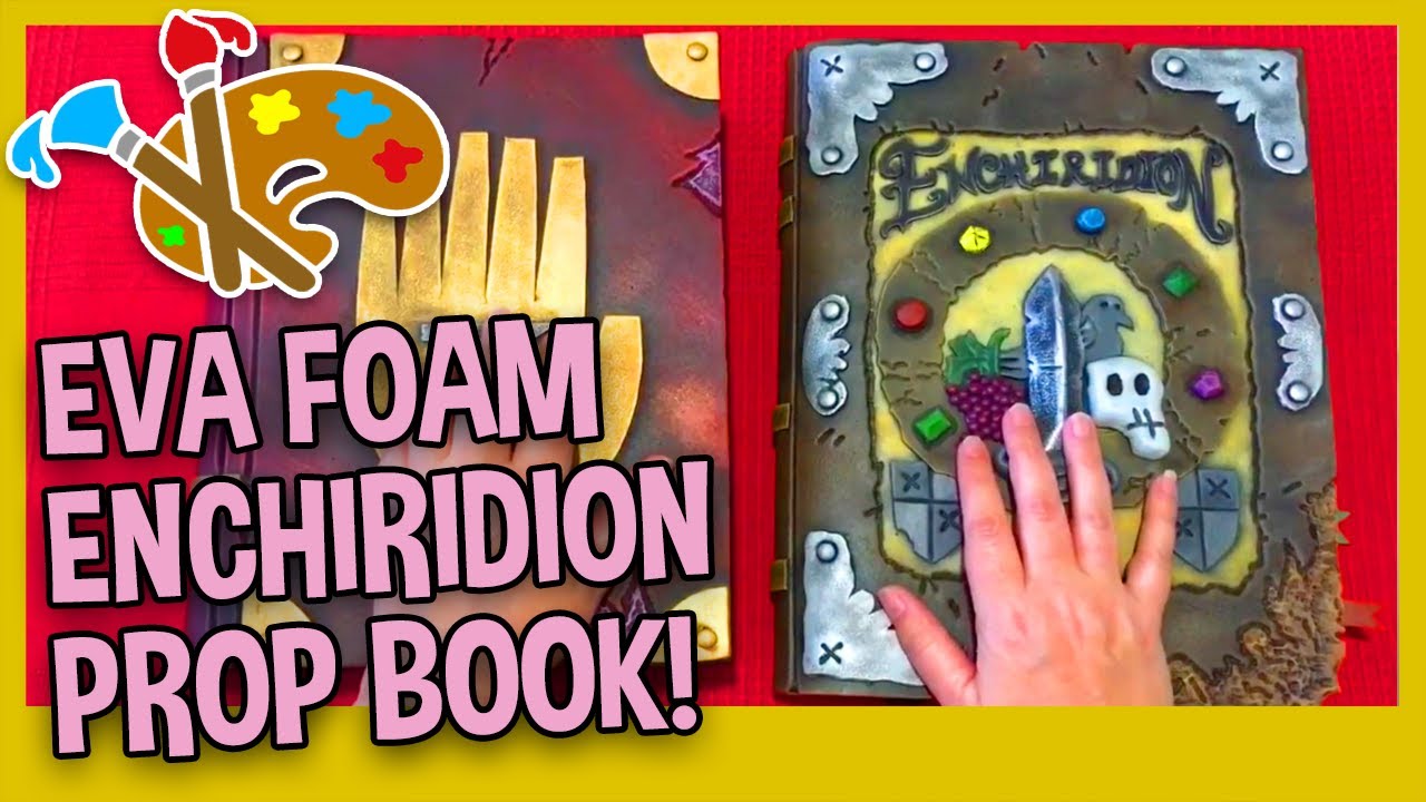 EVA FOAM ENCHIRIDION BOOK PROP - From the Archives - YouTube