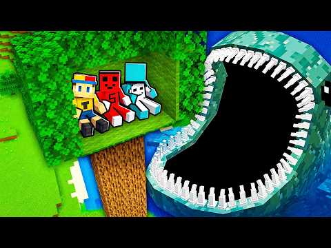 BLOOP'tan KORUNMAK için DEV AĞAÇ YAPTIK !! - Minecraft