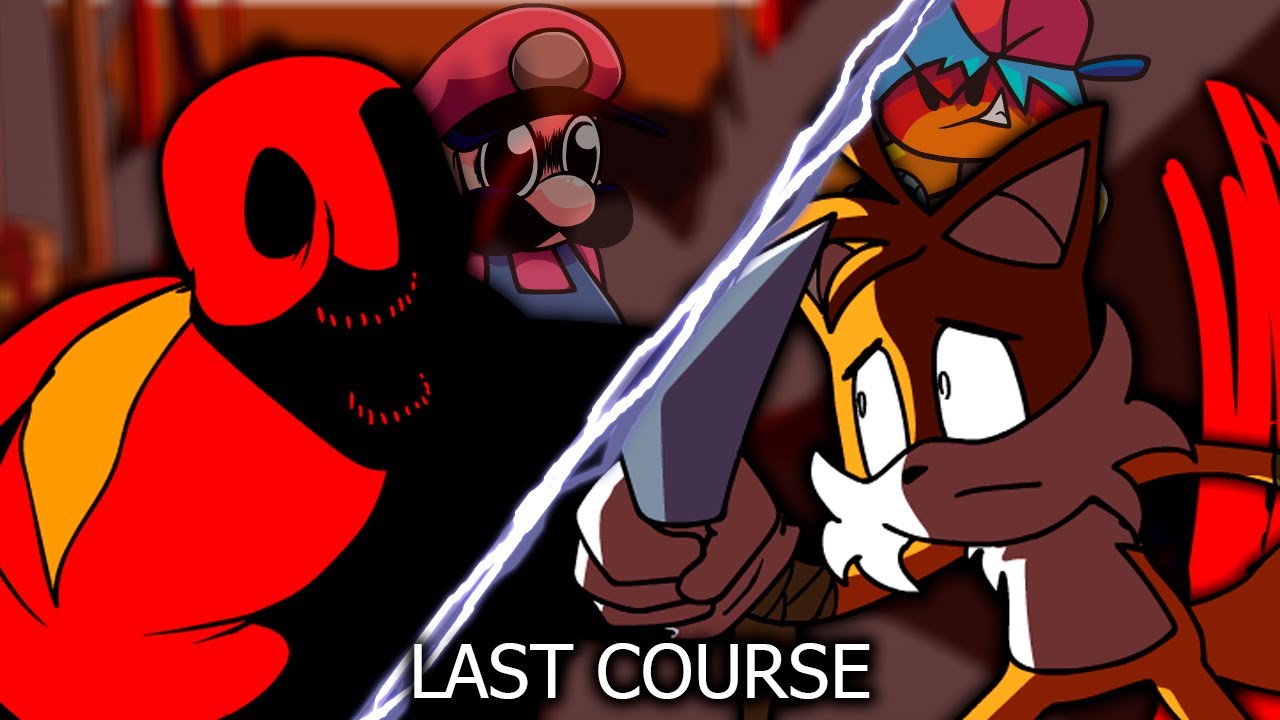 Starved Eggman Vs Tails (Last Course Cover) - Mario Madness V2 FNF ...