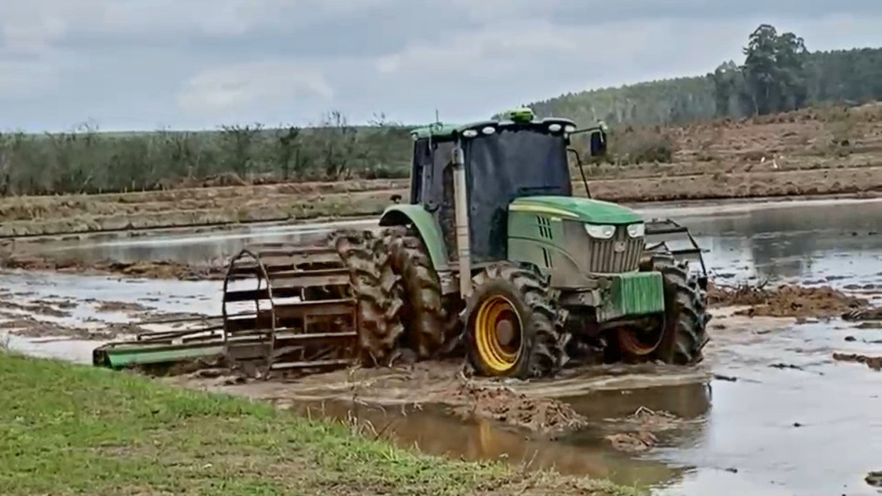 Preparo Do Solo Para o Plantio Do Arroz 2024 #07 - YouTube