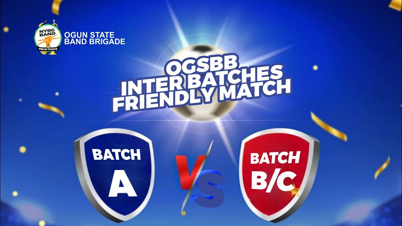 CEREMONIAL FAREWELL FRIENDLY MATCH FOR THE OUT-GOING BATCH A - YouTube
