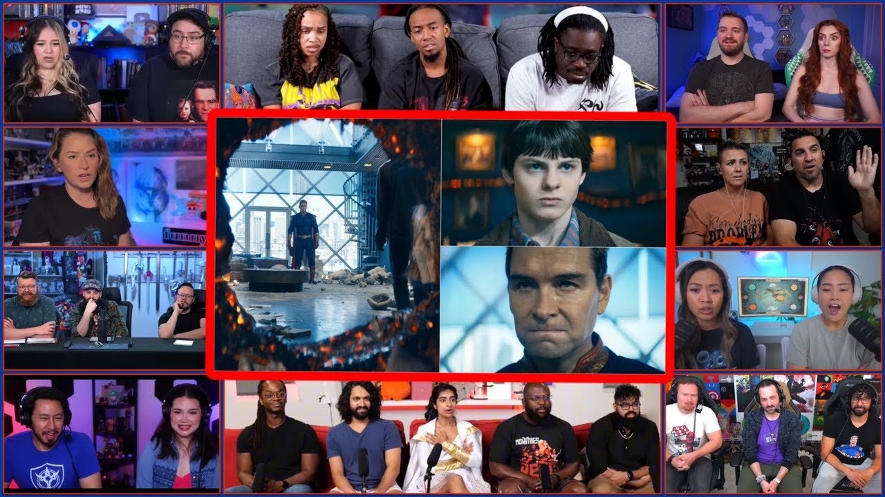 YouTubers React To Angry Homelander & Ryan Scene | The Boys S4 Ep 8 ...