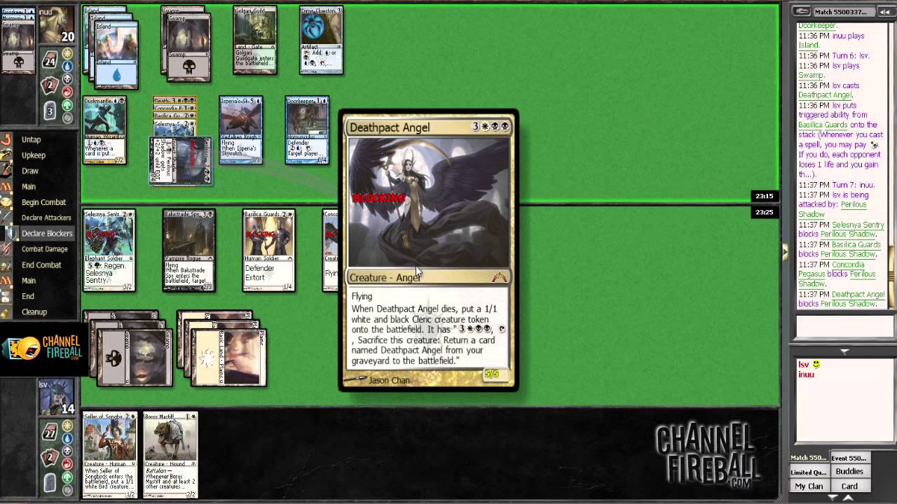 Channel LSV - DGR Draft #5 (Match 2, Game 1) - YouTube