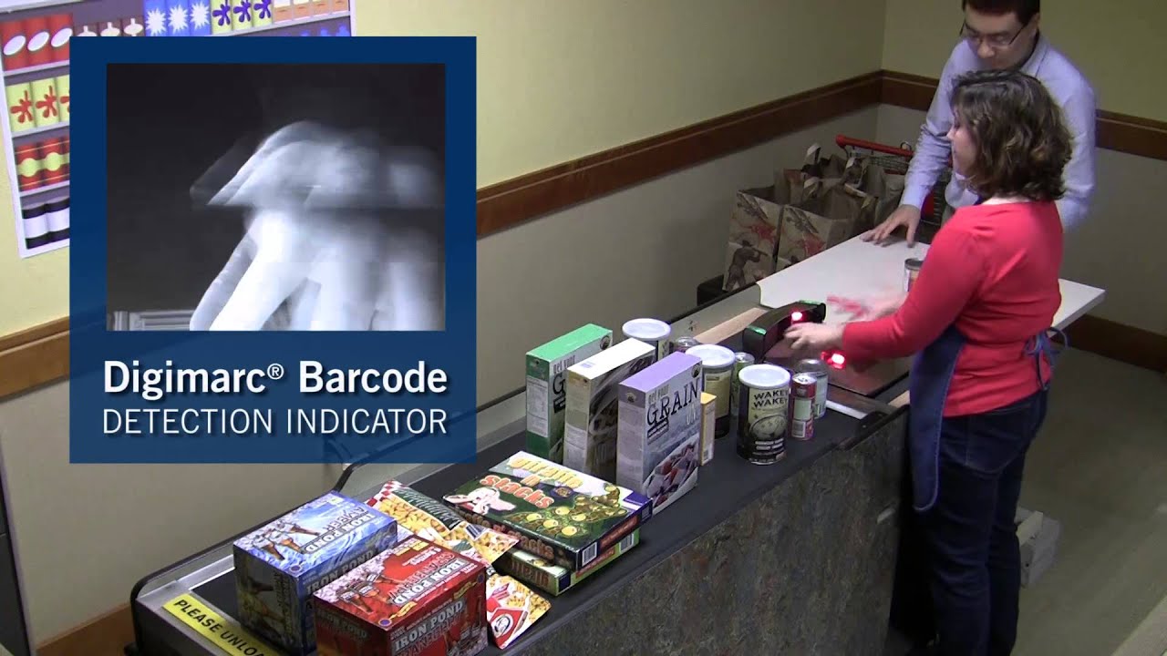 Digimarc® Barcode Demonstration - YouTube