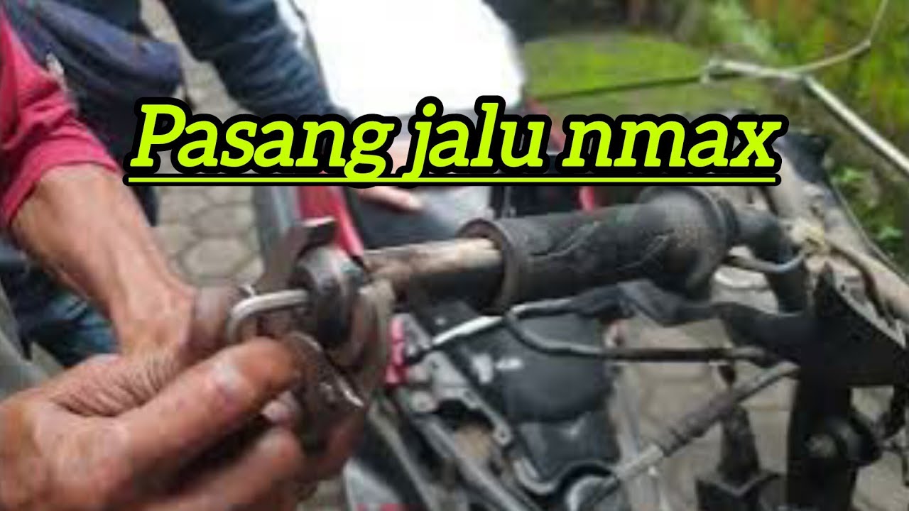 Cara pasang jalu/stabilizer stang Nmax - YouTube