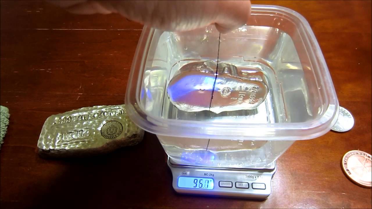 Testing My YPS Silver Bars and Others With Specific Gravity Test - YouTube