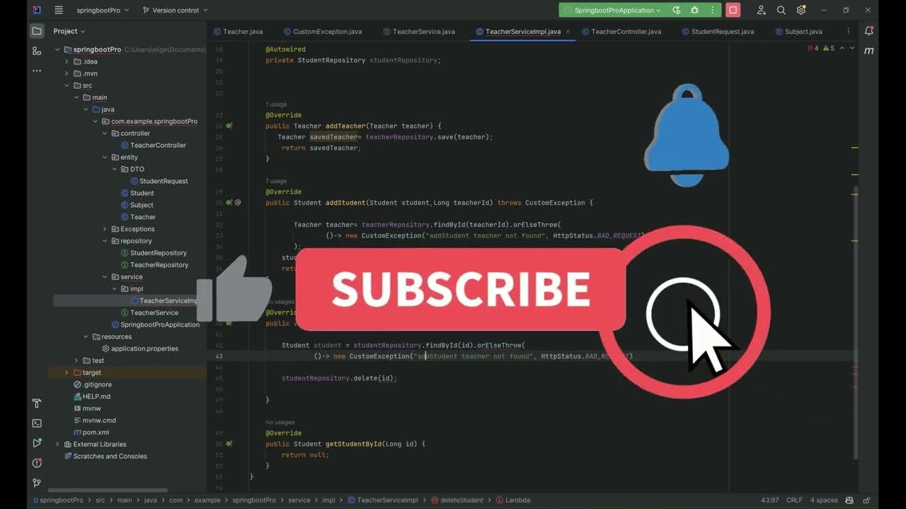 Spring Boot 3 - ep9 Part 2 : Troubleshooting Lombok stackoverflow No default constructor for ...