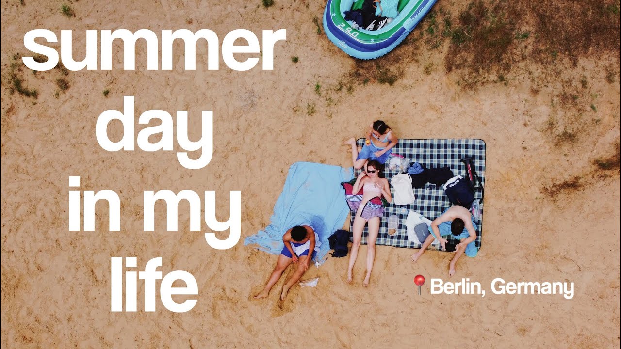 a summer/lake day in my life in germany - YouTube
