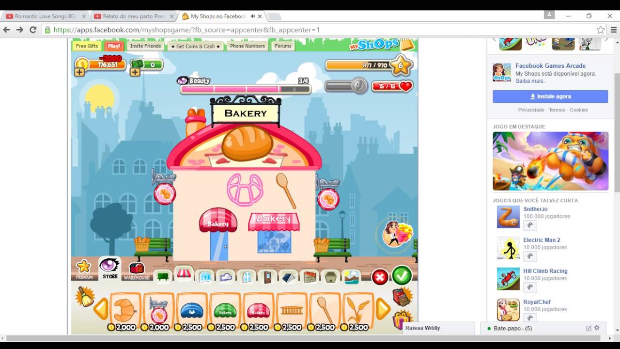 Jogos do facebook-My shops 1#Tutorial - YouTube