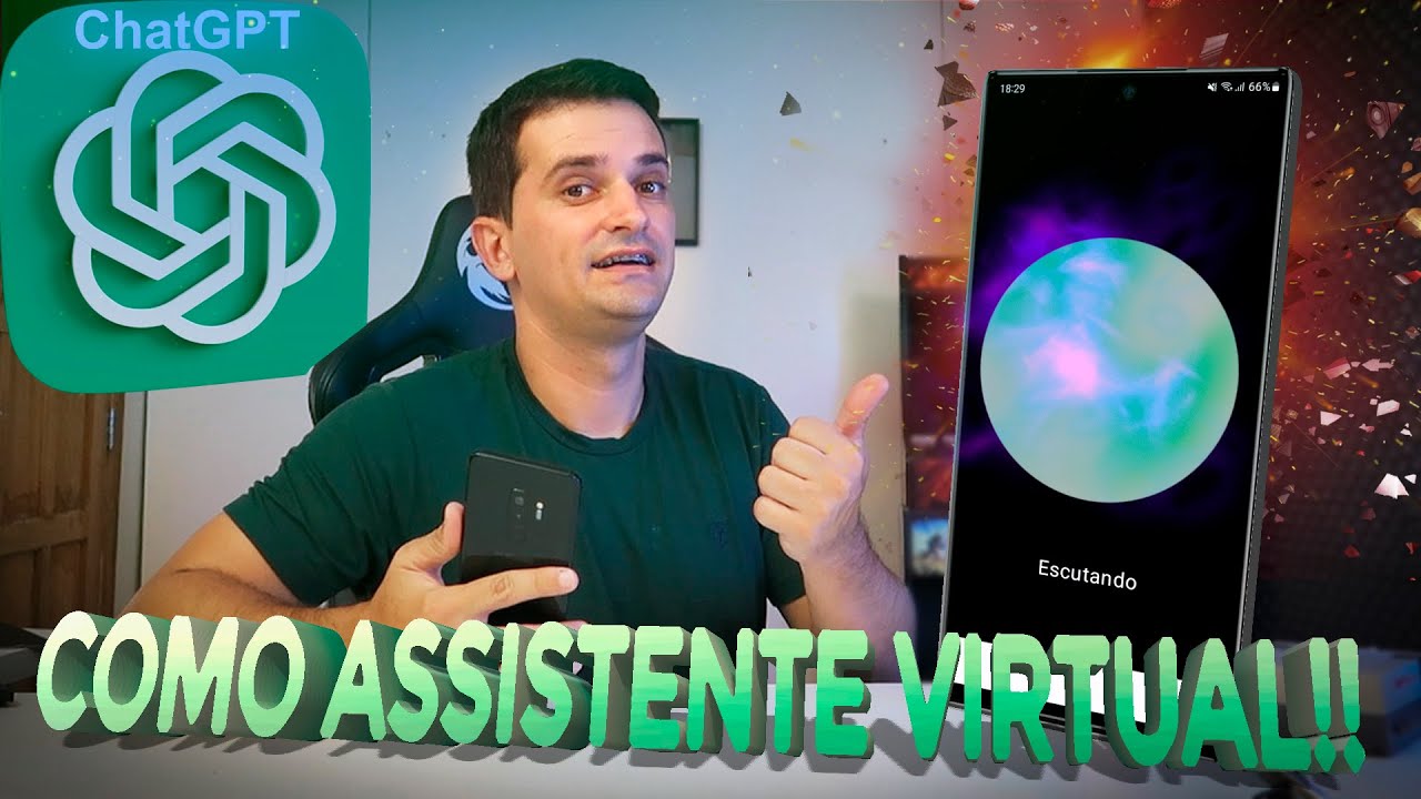 AI SIM! Como USAR o NOVO Chat GPT-4o como ASSISTENTE VIRTUAL no ANDROID ...